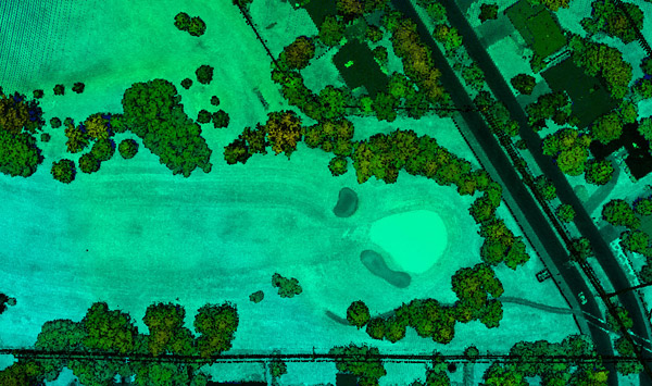 Terra Imaging - 3D Golf Course - Optech Orion LiDAR Sensor - GIS user ...